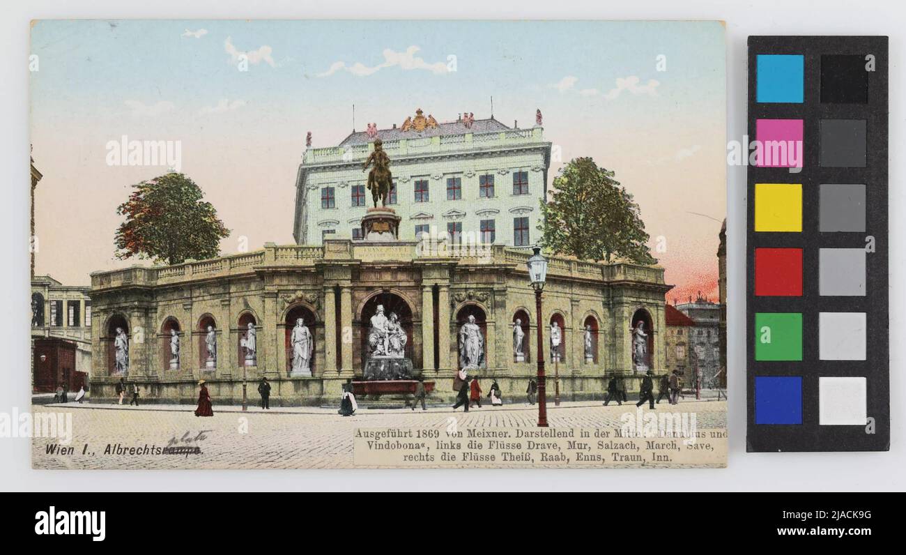 Vienna I., Albrechtsrampe. Brothers Kohn KG (B. K. W. I.), producer ...