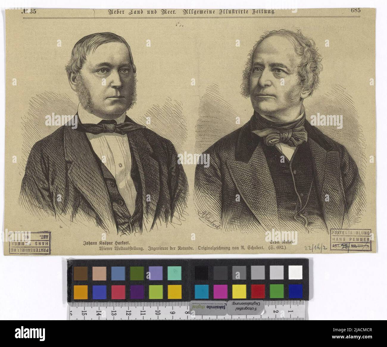 Wiener World Exhibition: The engineers of the rotunda: Johann Kaspar ...