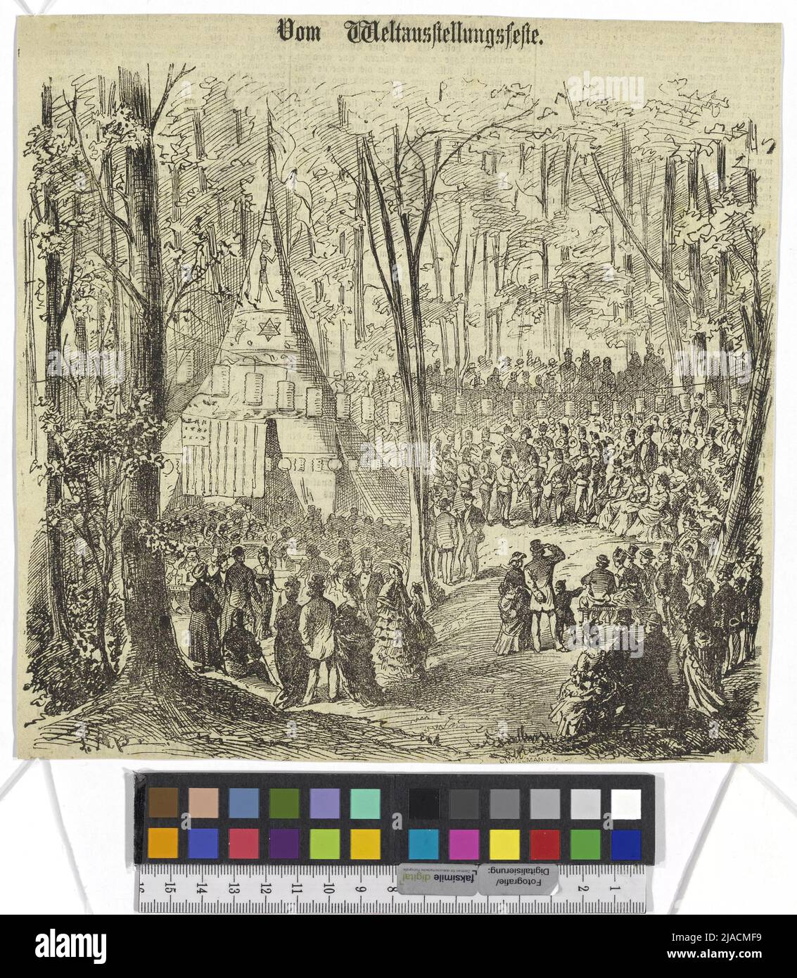 From the world exhibition festival. "(Newspaper excerpt with ...