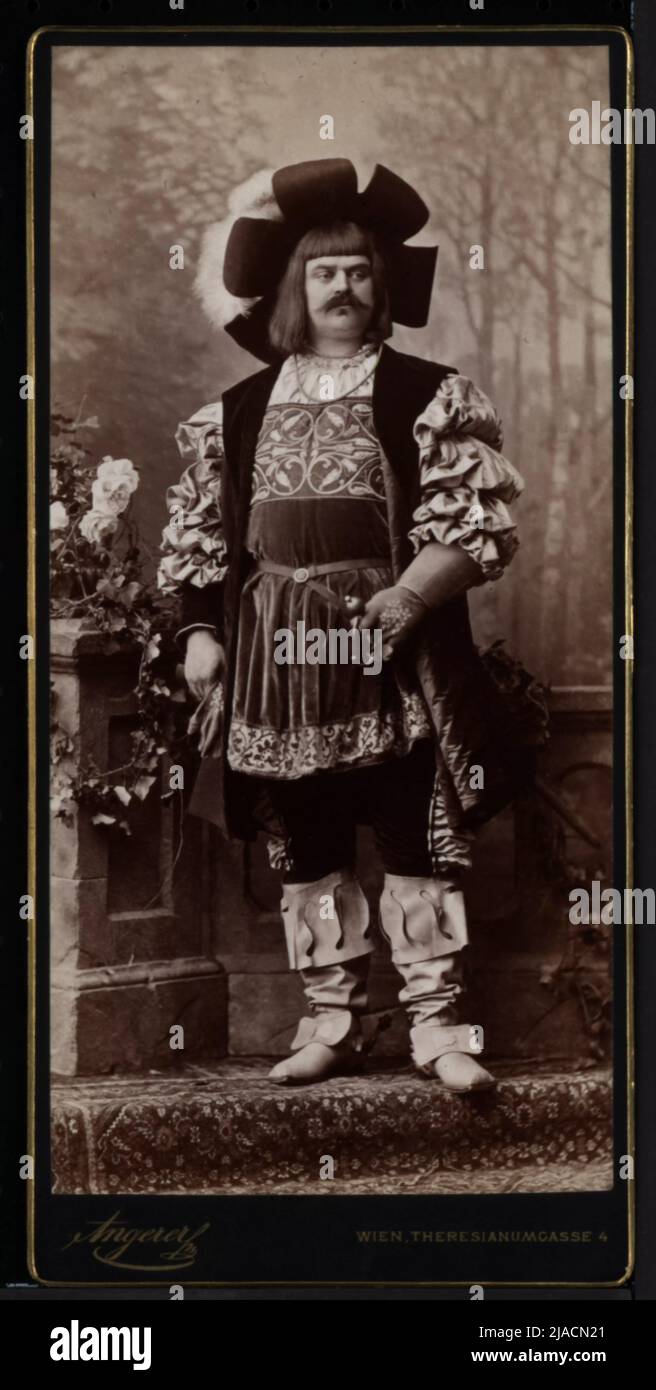 Participant in the Makart Festival. Victor [also: Viktor] Angerer (1839 ...