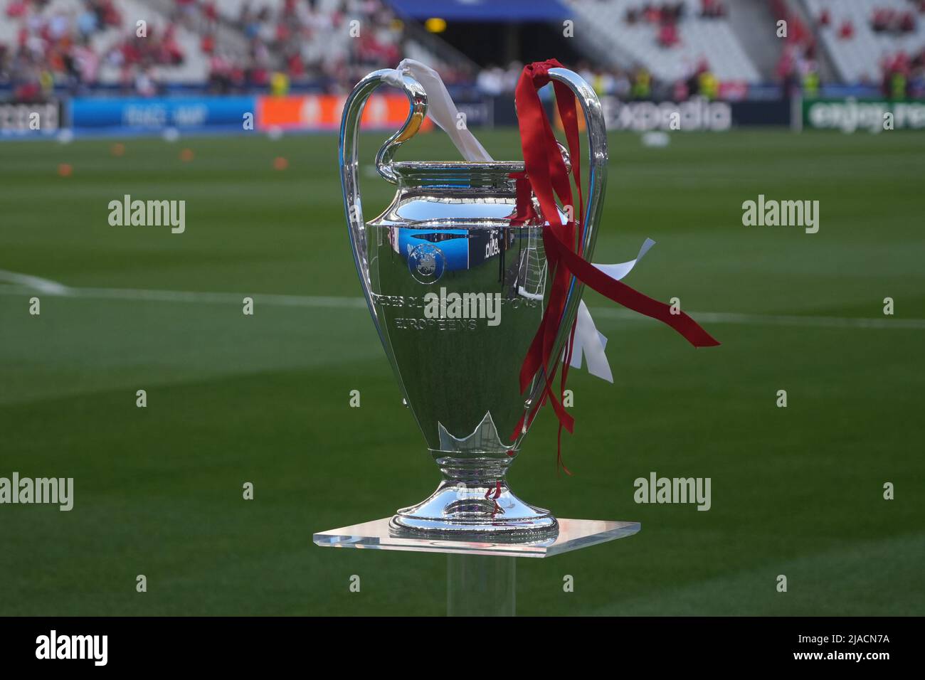 UEFA Champions League trophy during the UEFA Champions League Final ...