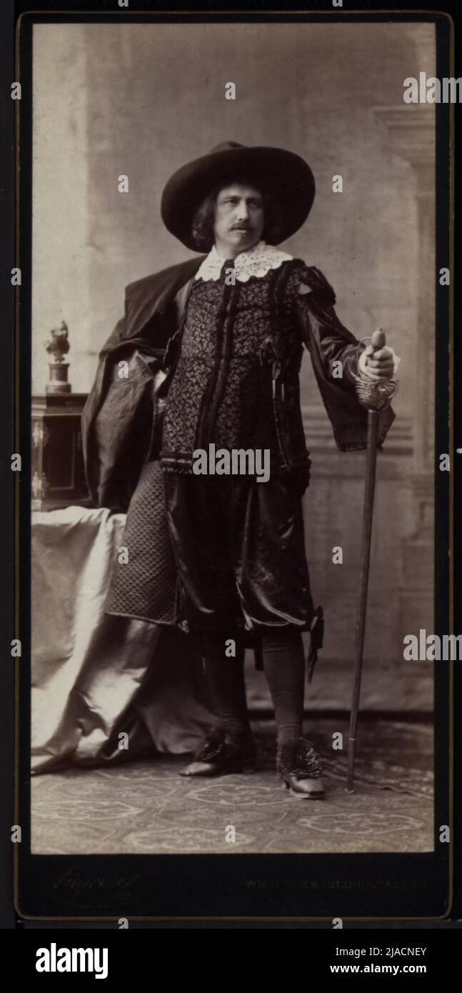 Josef Fux, painter in the costume for macarte grade 1879. Victor [also ...