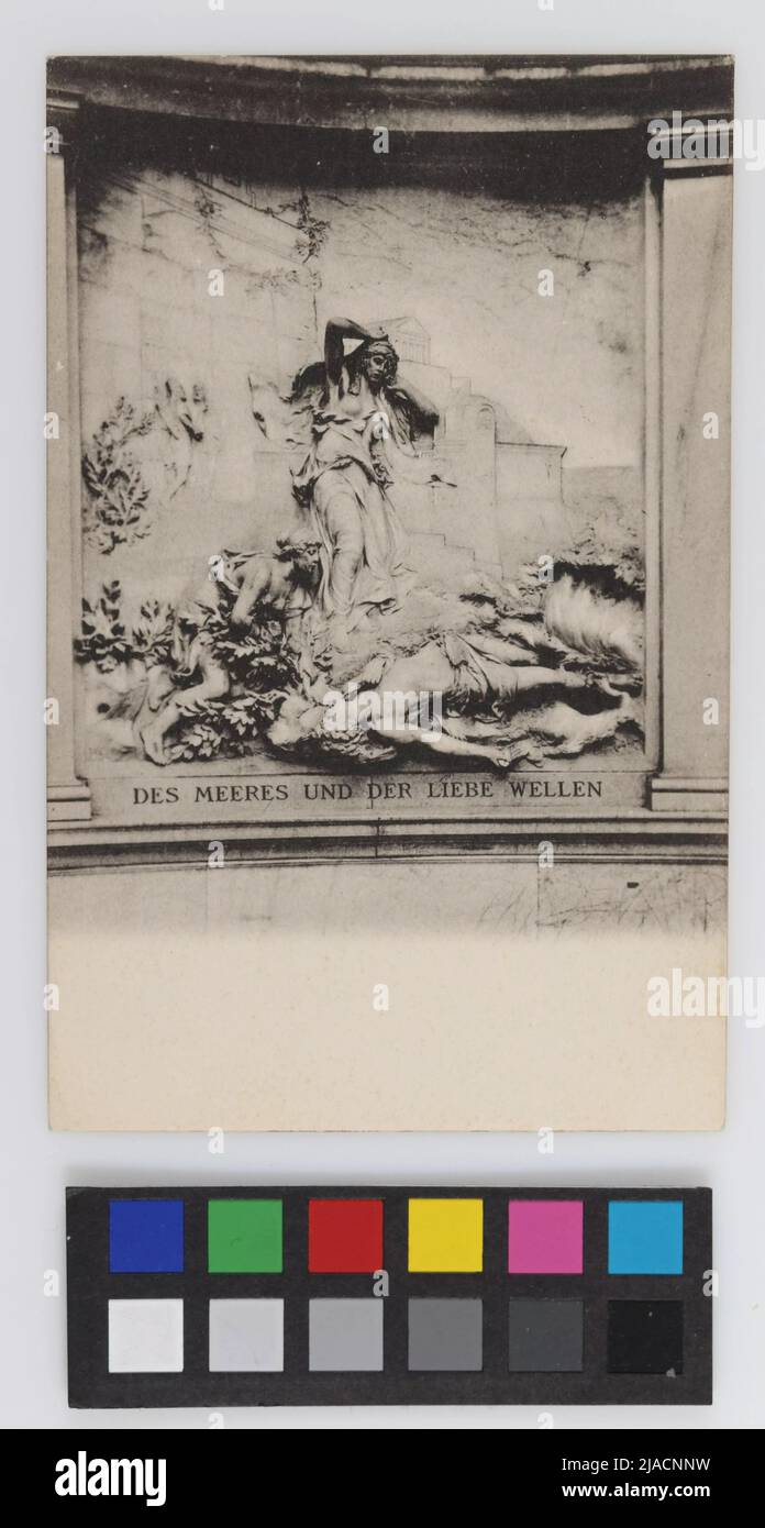 1st, Volksgarten - Grillparzerdenkmal - Relief "of the Sea and Love ...