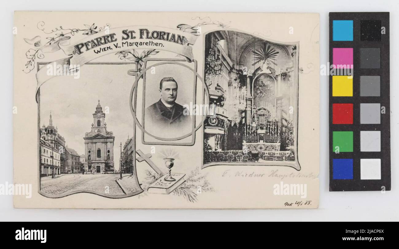 5th, Wiedner Hauptstraße at 105 - Rauchfängegender church (old ...