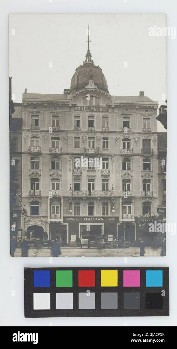 6th, Mariahilferstraße 99 - Hotel Palace, postcard. Unknown Stock Photo ...