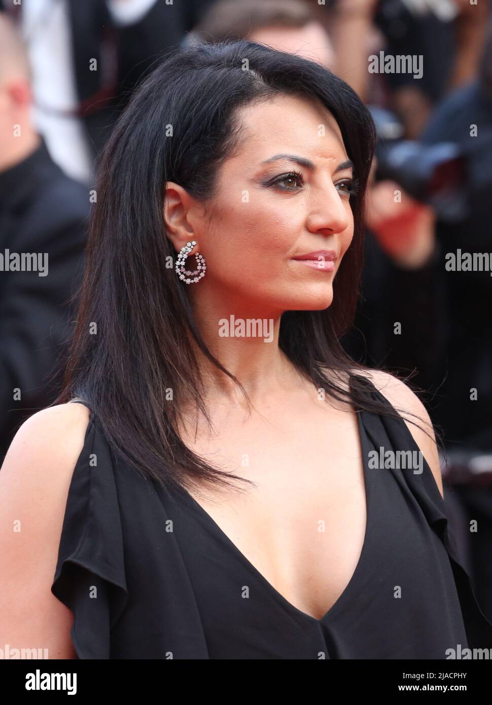 Cannes, France. 28th May, 2022. Maryam Touzani arriving on the red ...