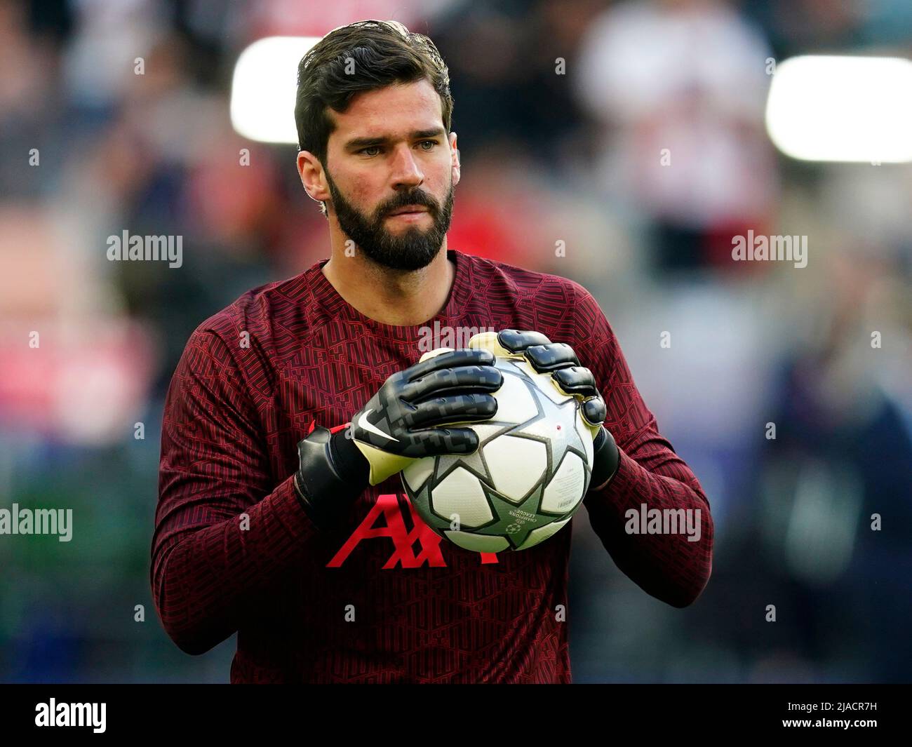 Alisson Becker of Liverpool FC during the UEFA Champions League Final ...