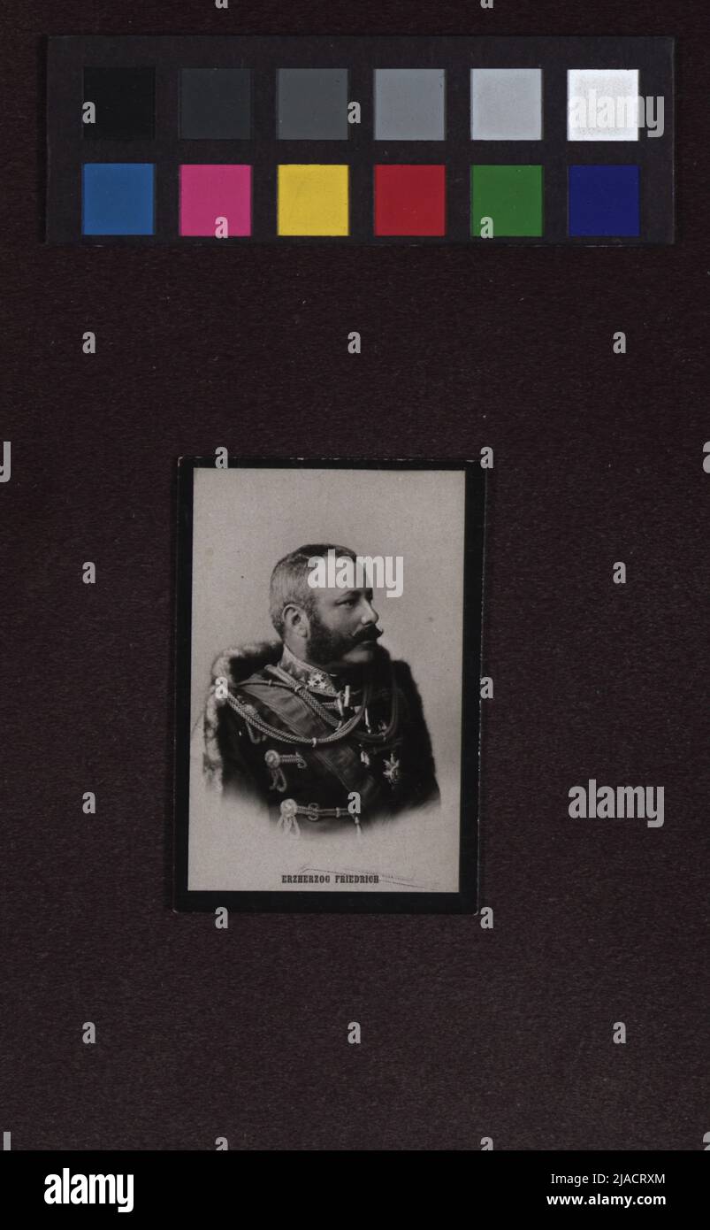 Archduke Friedrich (born 1856). Unknown, photographer Stock Photo - Alamy