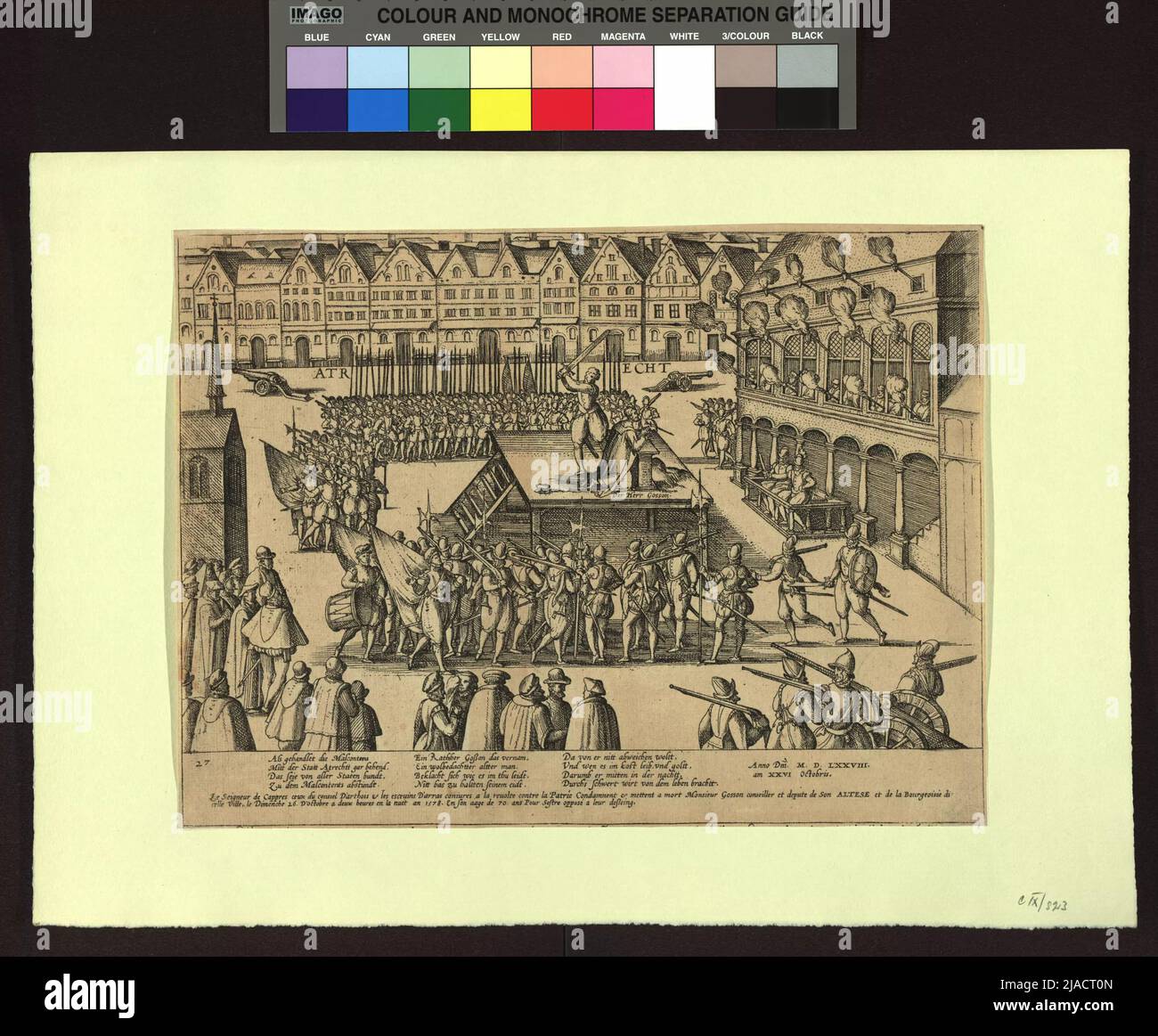 From the "history sheets": Public execution of councilor Gosson in ...