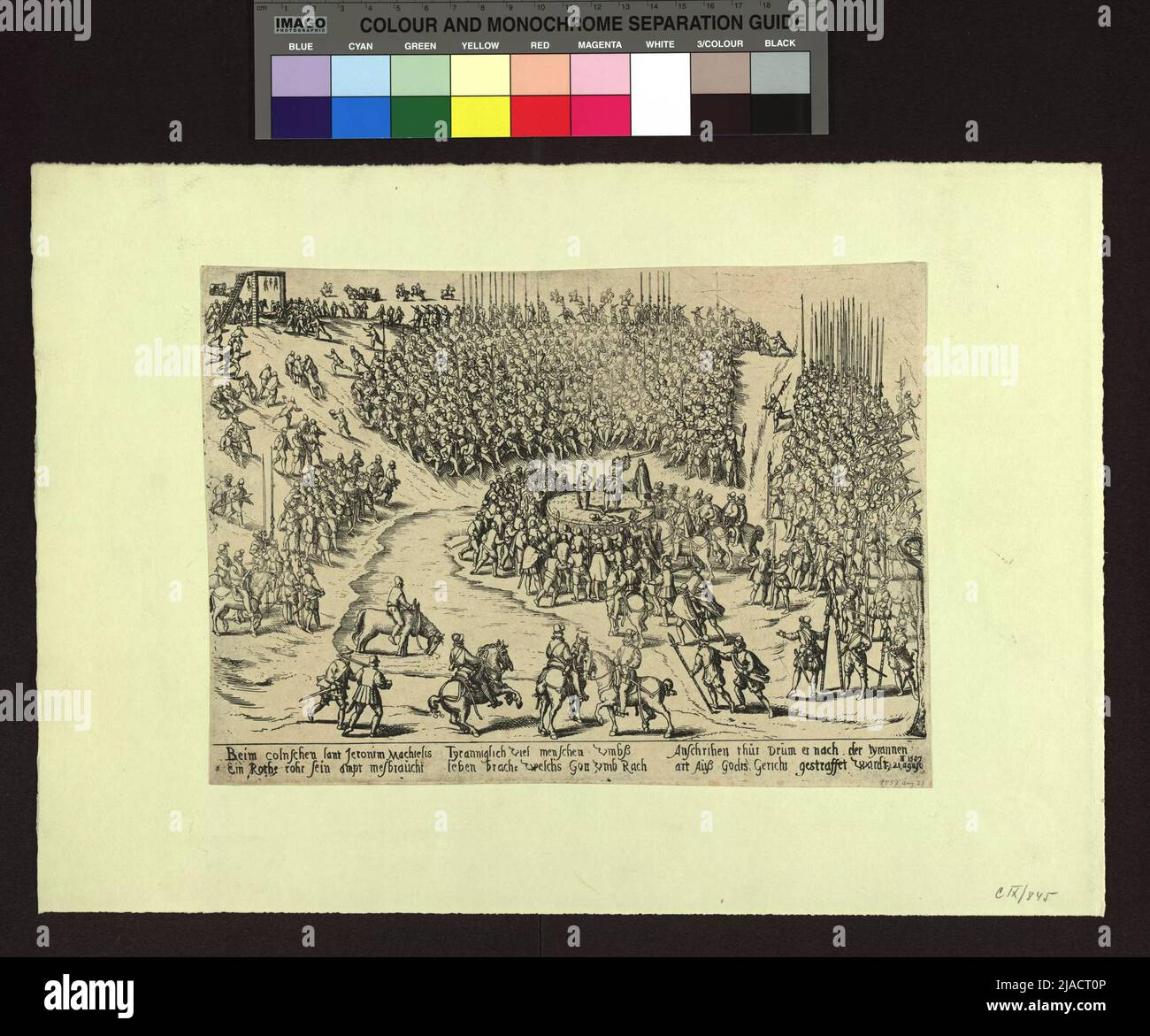 From the "history sheets": public execution of a Dutch freedom fighter ...