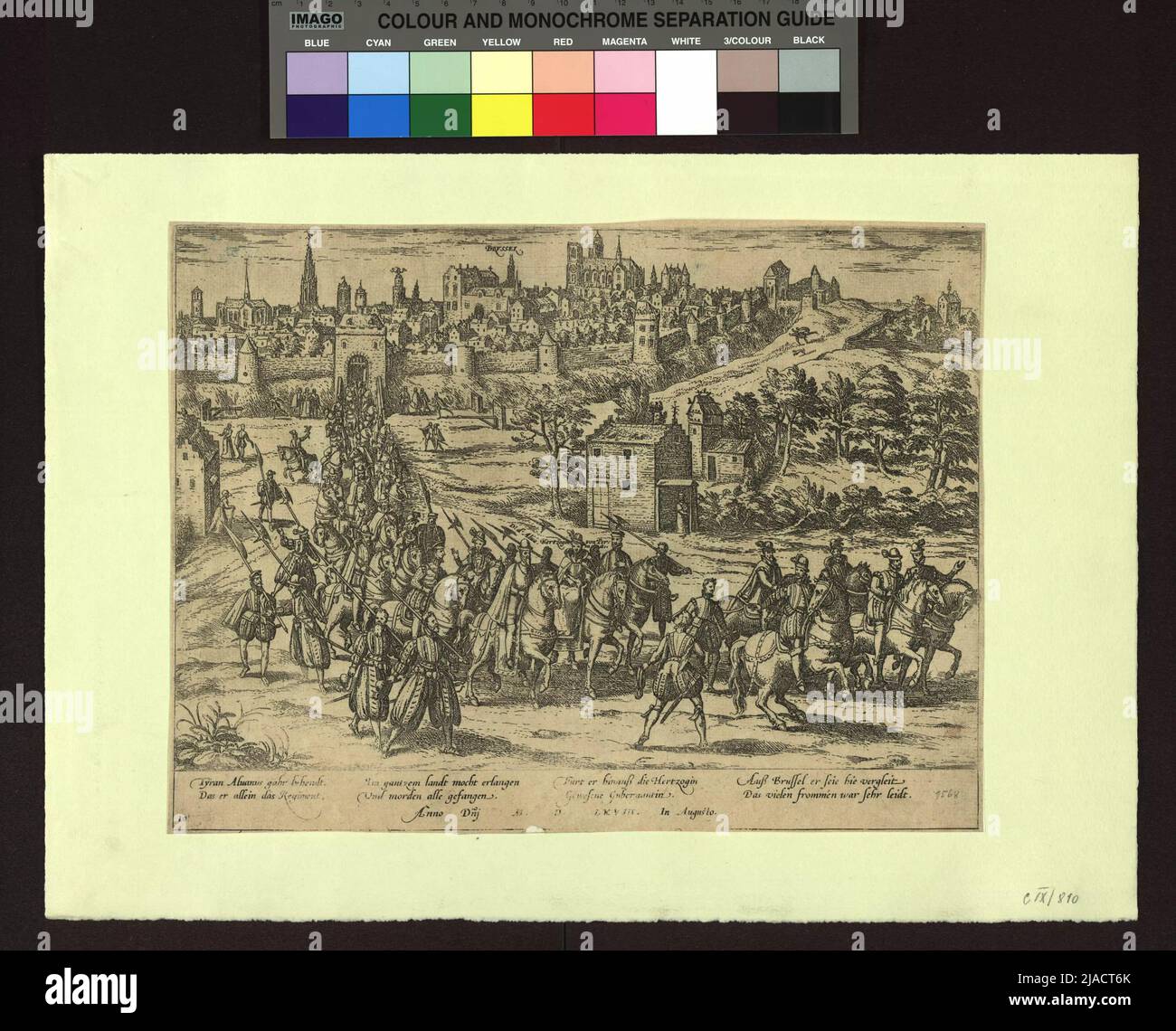 From the "history sheets": Duke Alba led the Duchess of Parma out of ...