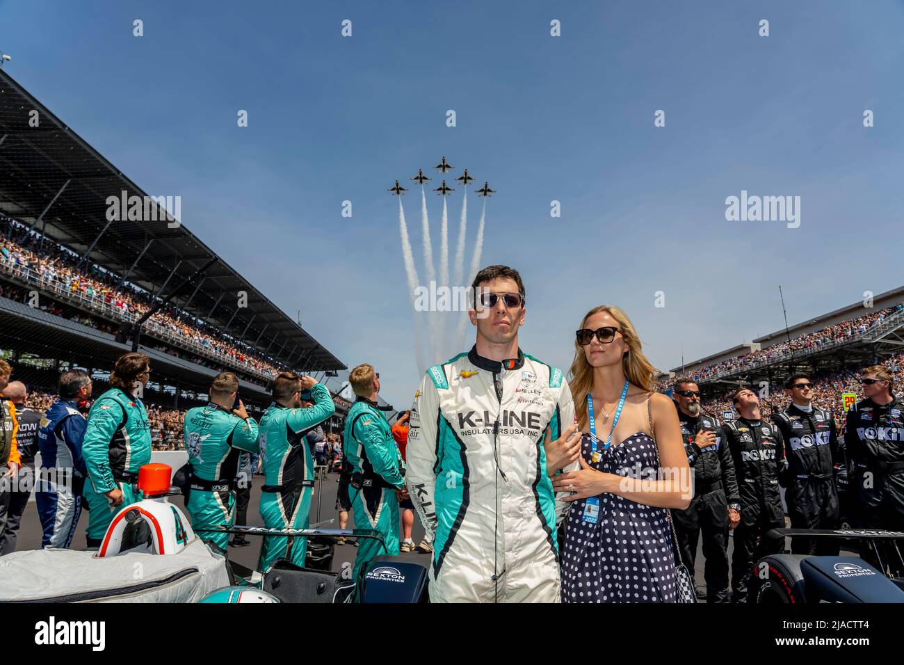 Indianapolis, Indiana, USA. 29th May, 2022. DALTON KELLETT (4) of ...