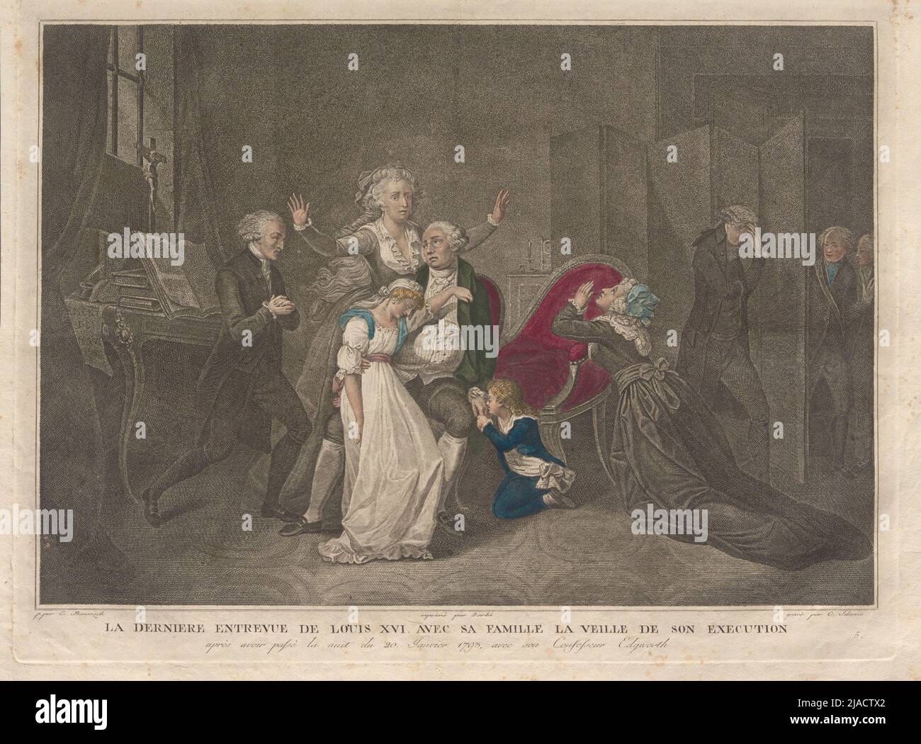 Ludwig's last encounter. with his family before his execution (on ...