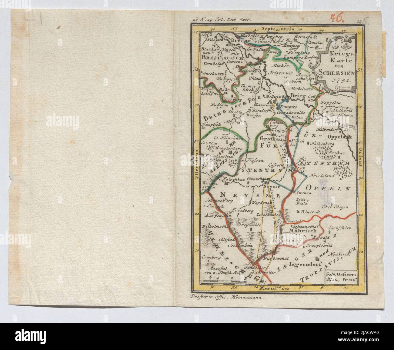 Silesia maps hi-res stock photography and images - Alamy