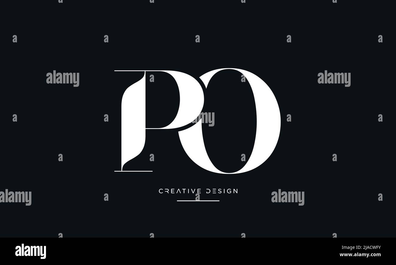 Po alphabets hi-res stock photography and images - Alamy