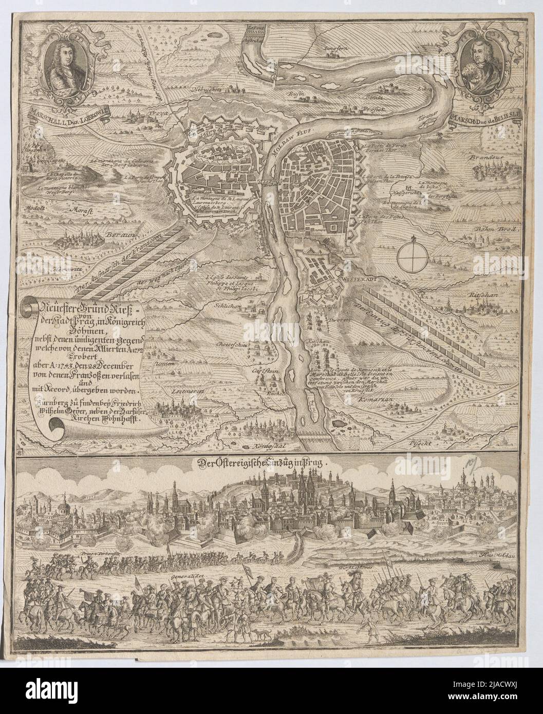 Prague 1742 hi-res stock photography and images - Alamy