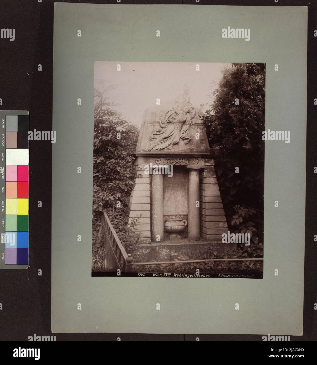 18th, Währinger Park - Währinger Cemetery - Grave Monument. August ...