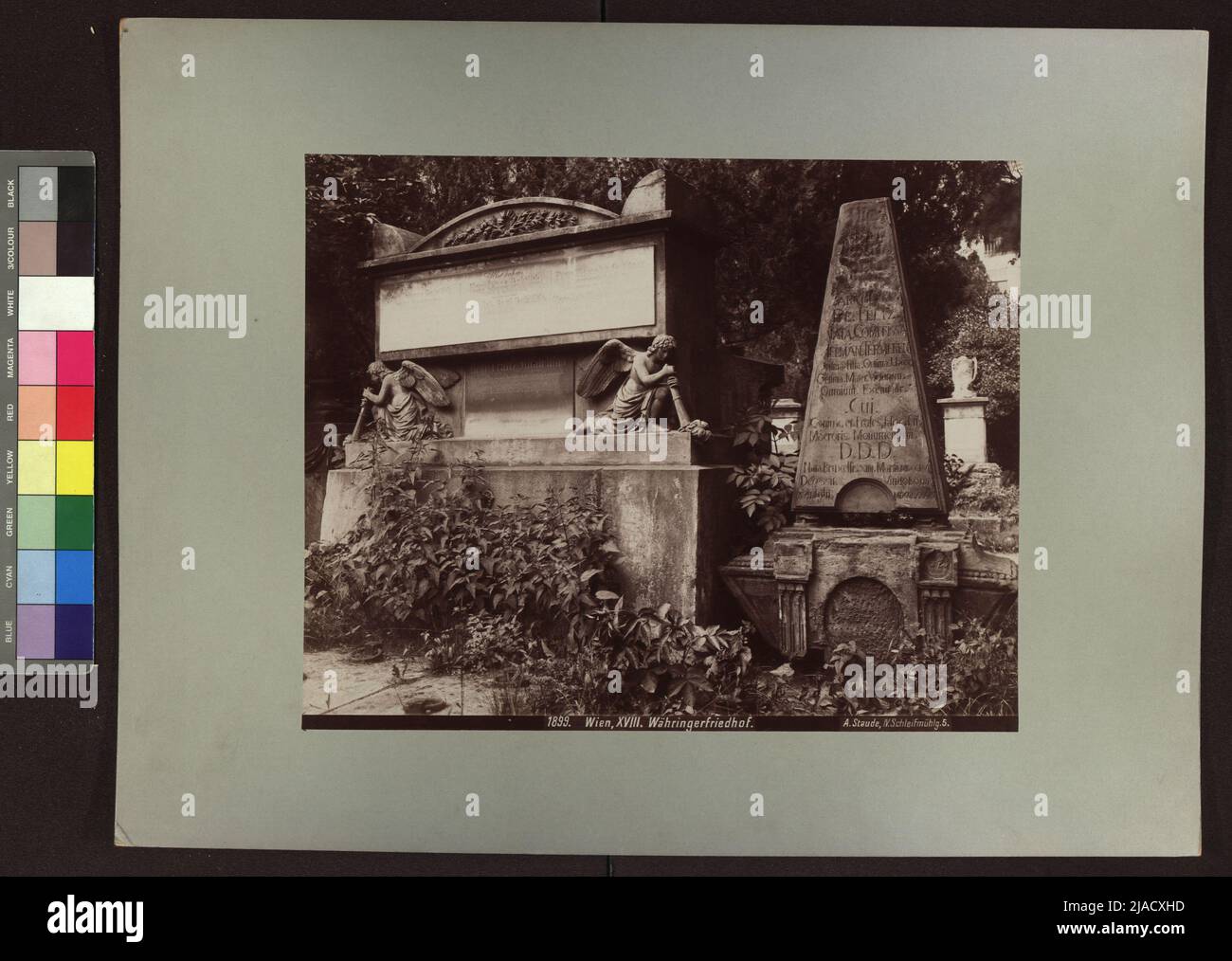 18th, Währinger Park - Währinger Cemetery - Grave Monuments. August ...
