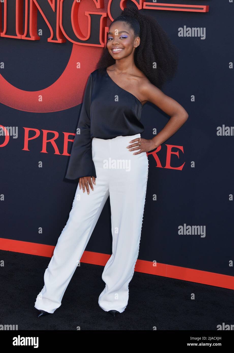 Marsai Martin 063 attend the premiere of Netflix's "Stranger Things ...
