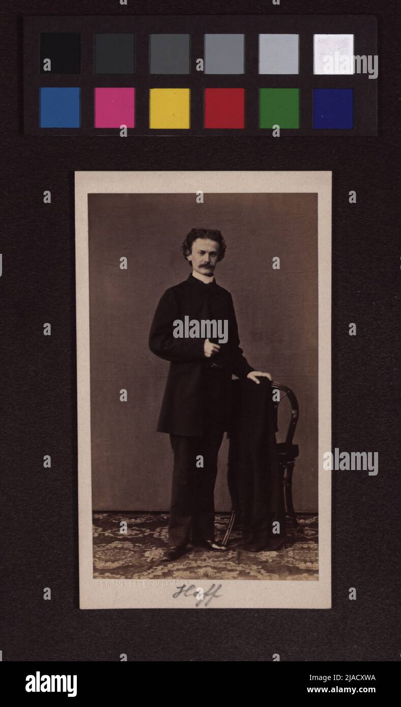 Karl Heinrich I. Hoff (1838-1890), painter and umbrella. Unknown ...