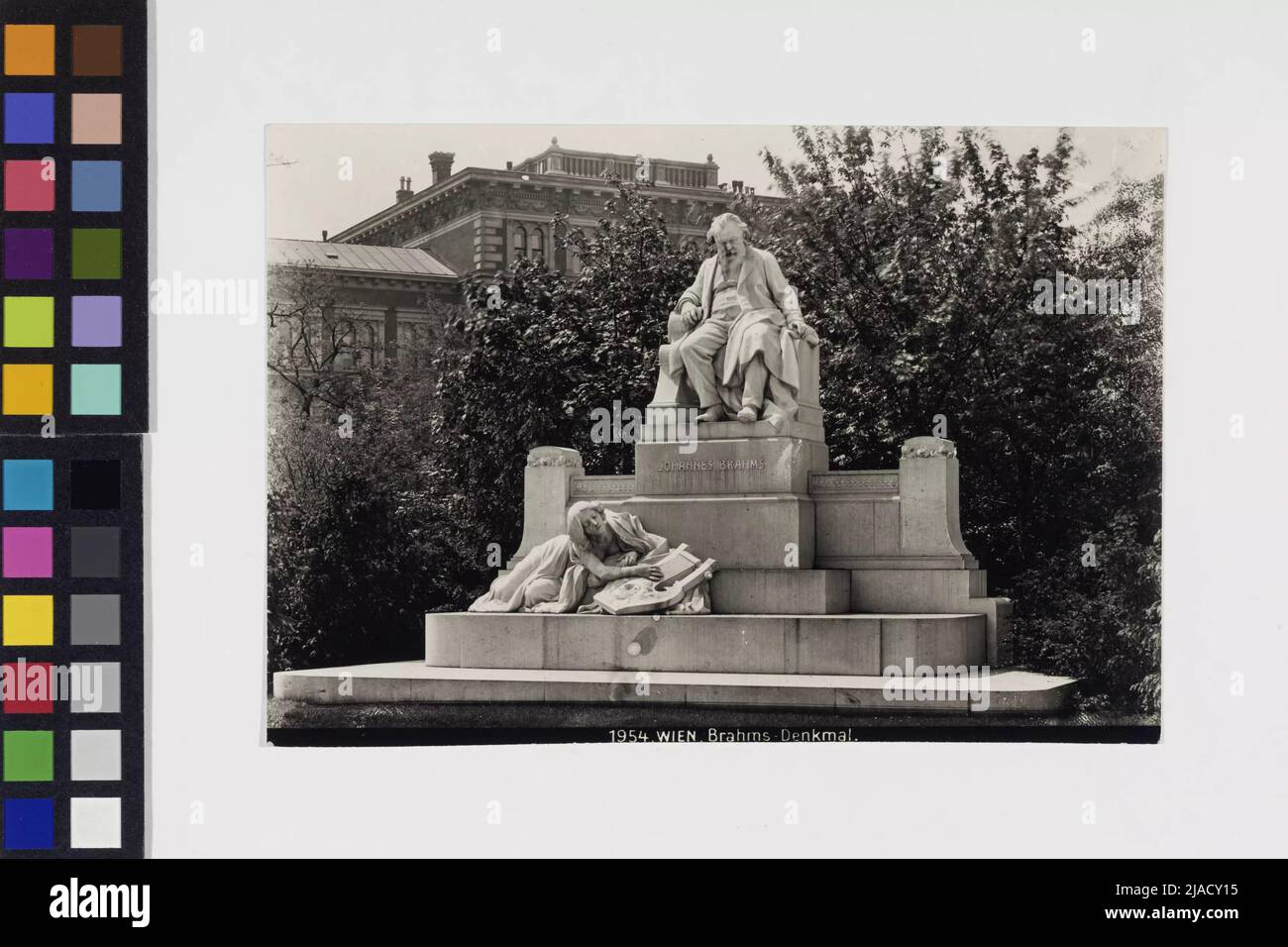 4th, Karlsplatz, General - Brahmsdemal in the Resselpark. Bruno ...