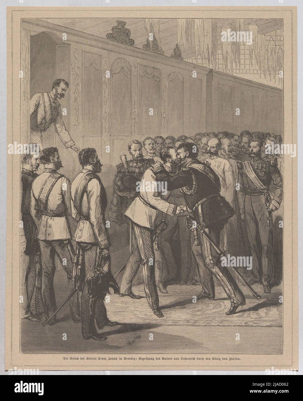 The visit of Emperor Franz Joseph in Venice: Welcome of the emperor of ...