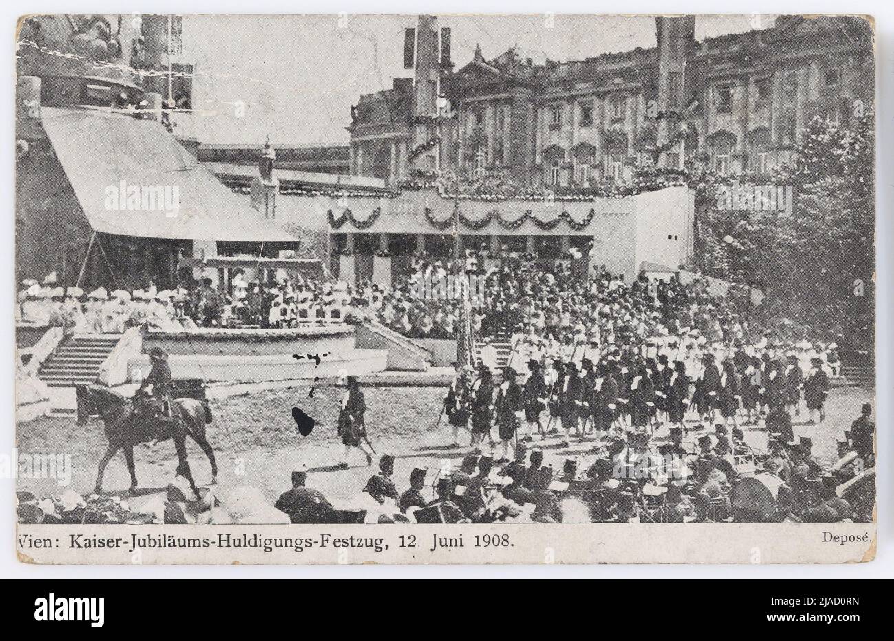 Vienna: Kaiser-Jubiläums- Hobbigungszug, June 12, 1908 .. Brothers Kohn ...