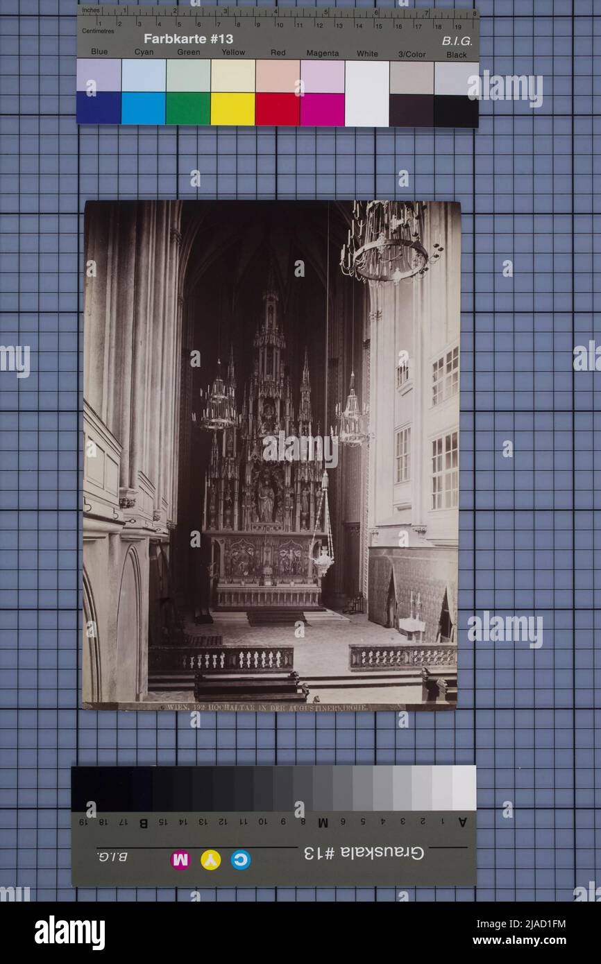 1st, Augustinerstrasse at No. 3 - Augustinian church - high altar ...
