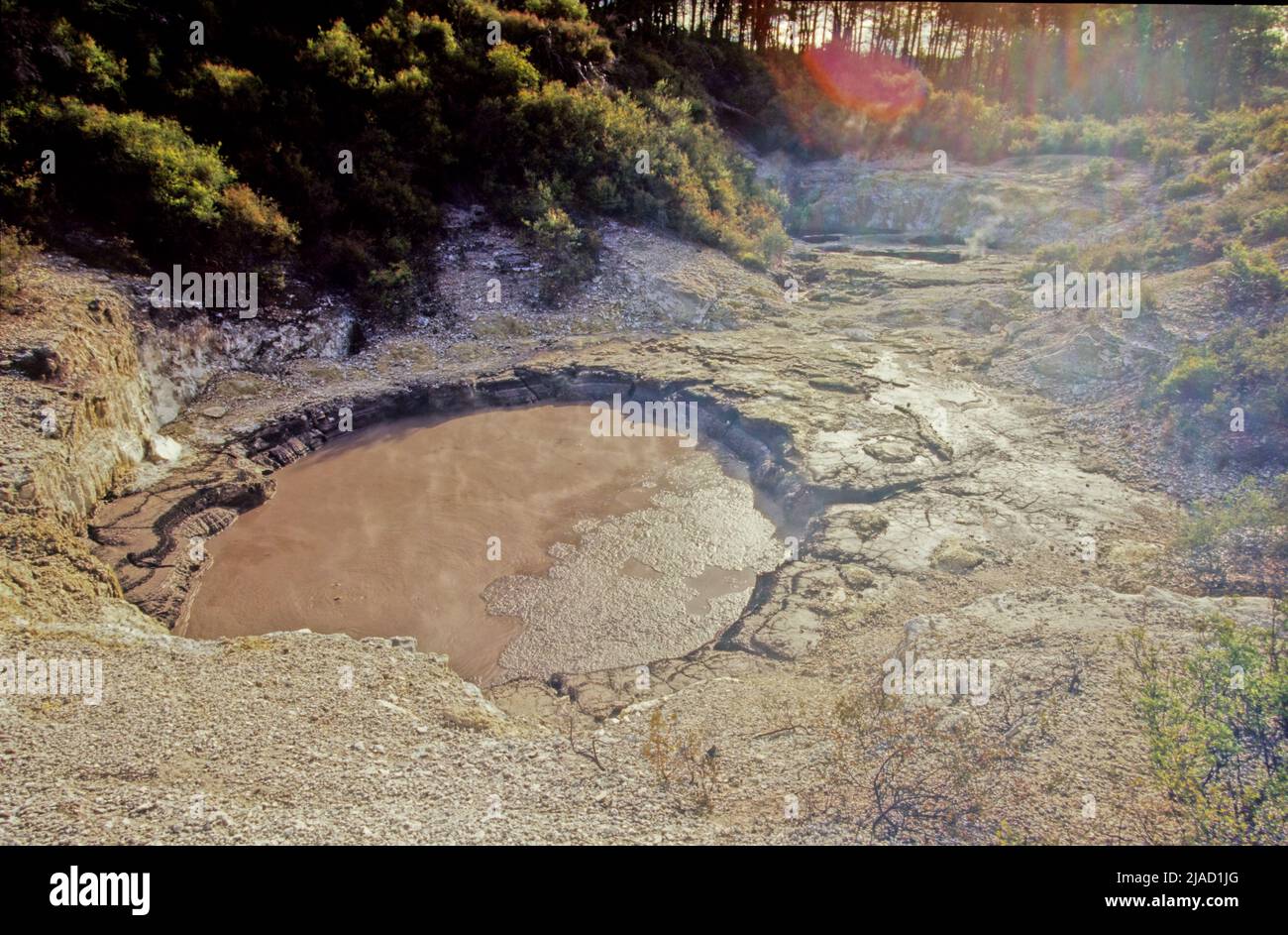 Waiotapu (Māori for "sacred waters") is an active geothermal area at ...