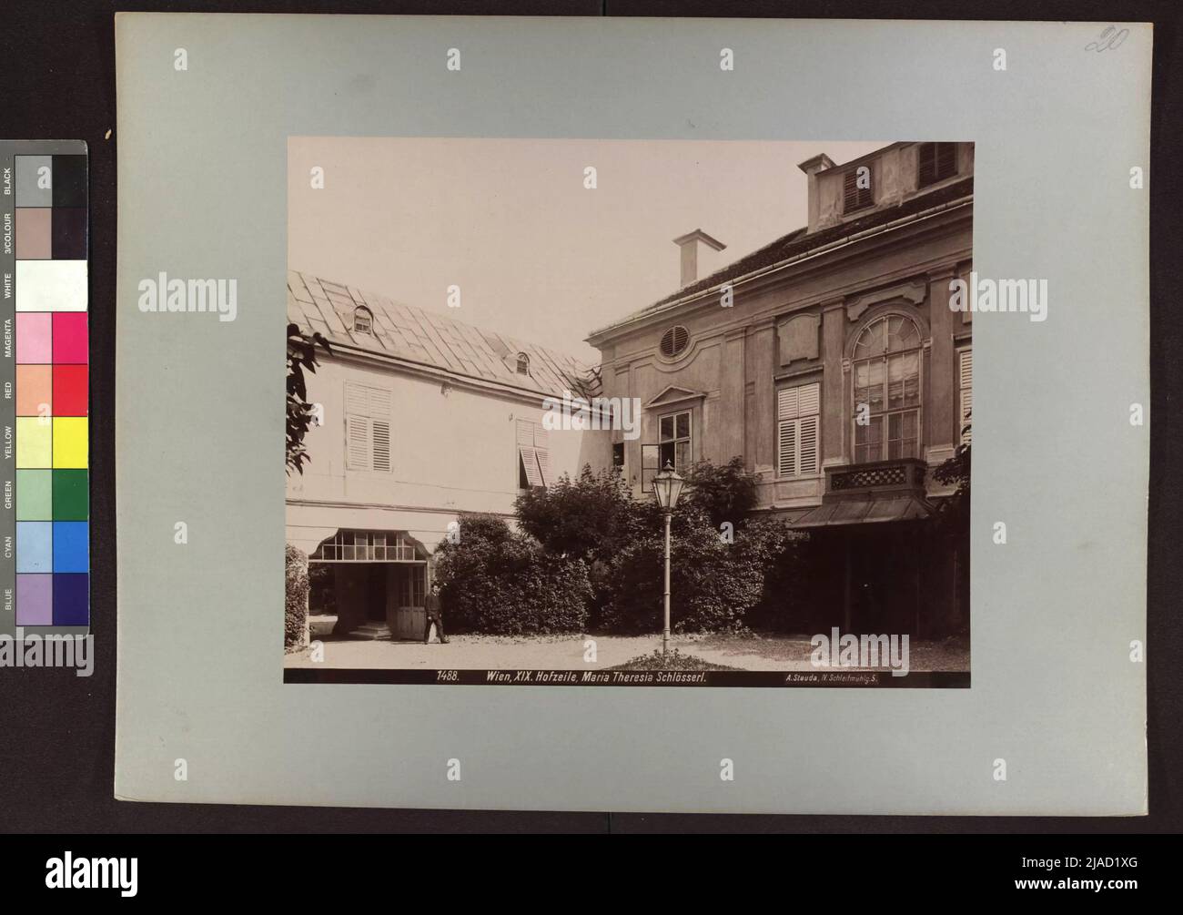 19th, Hofzeile 20 - Maria -Theresien -Schlössel - garden front ...