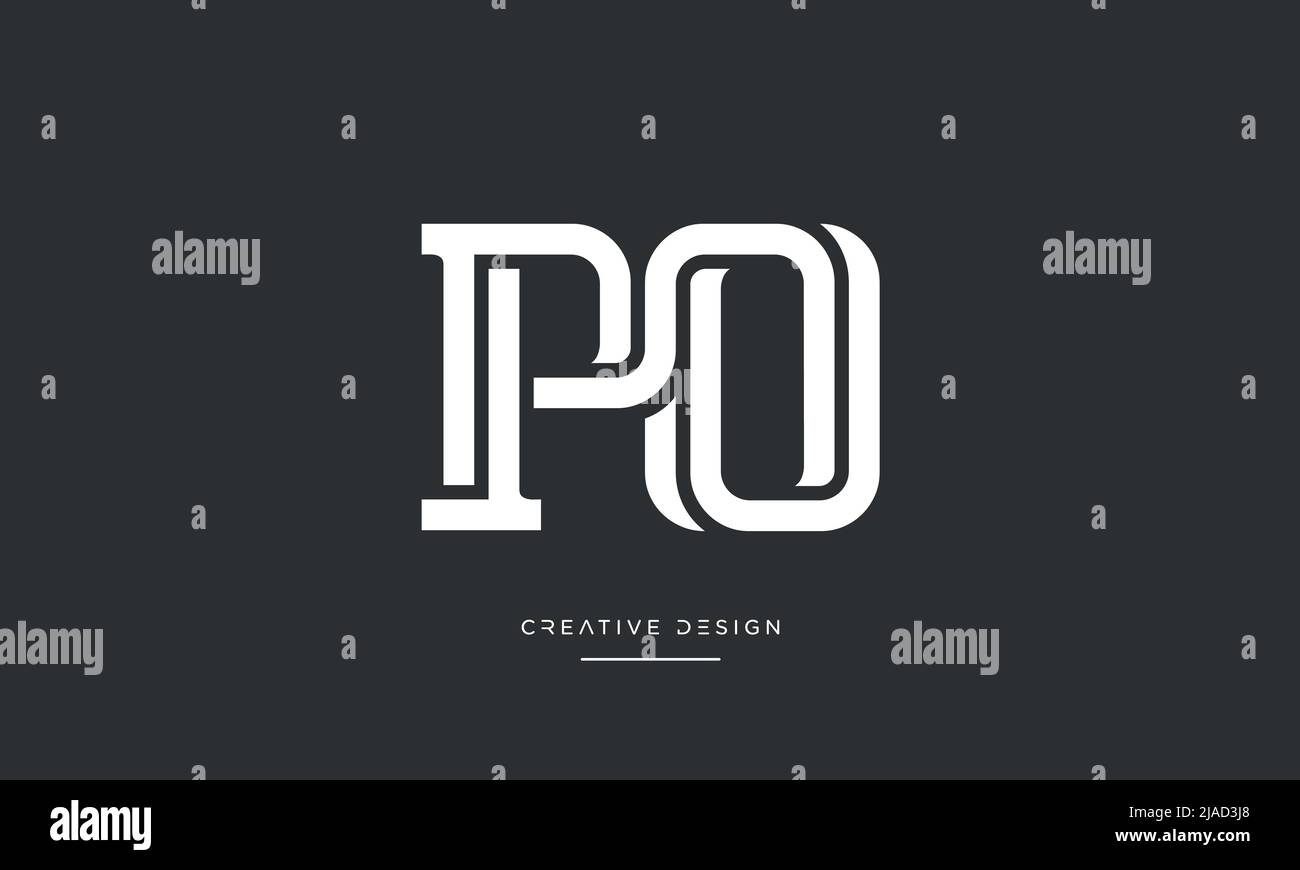 Po alphabets hi-res stock photography and images - Alamy
