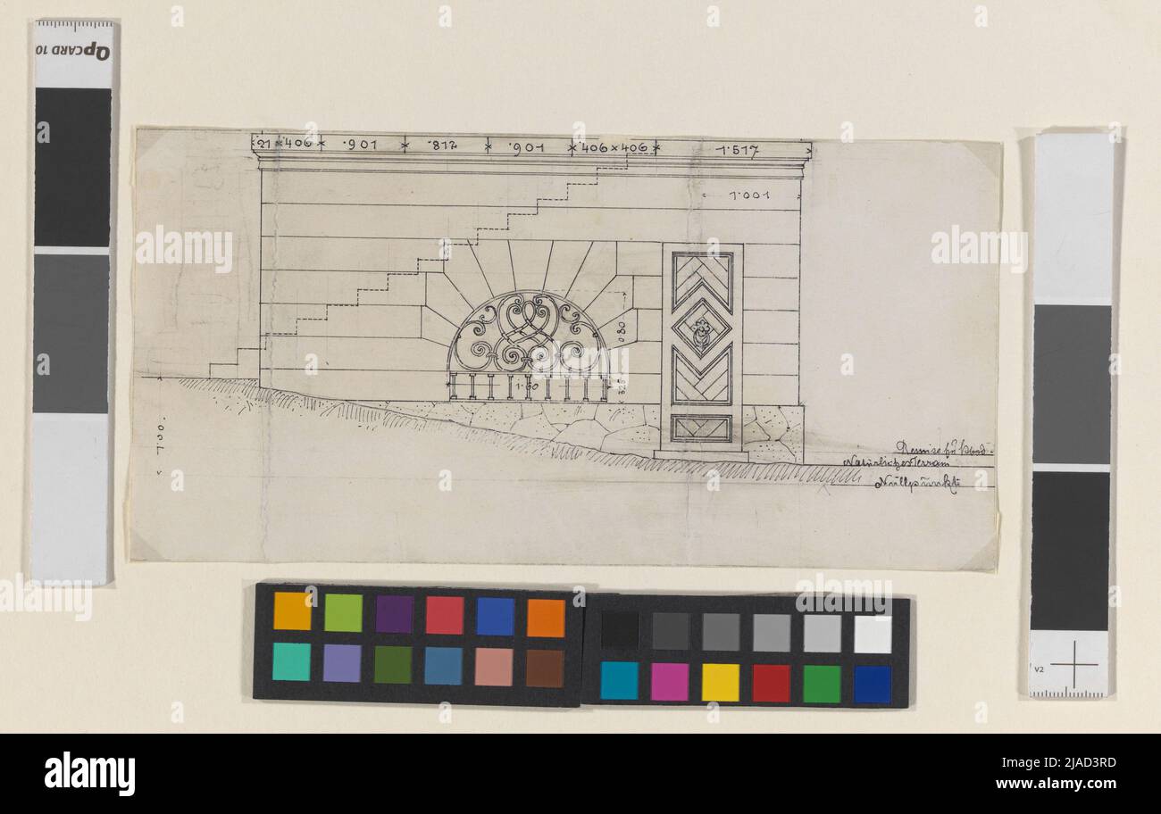 First Villa Wagner, gardener house, base. Otto Wagner (1841-1918 ...