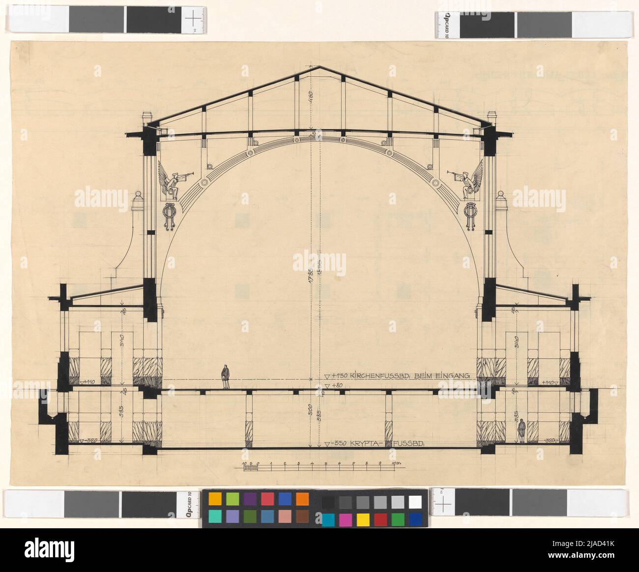 Architectural drawings cross section hi-res stock photography and ...
