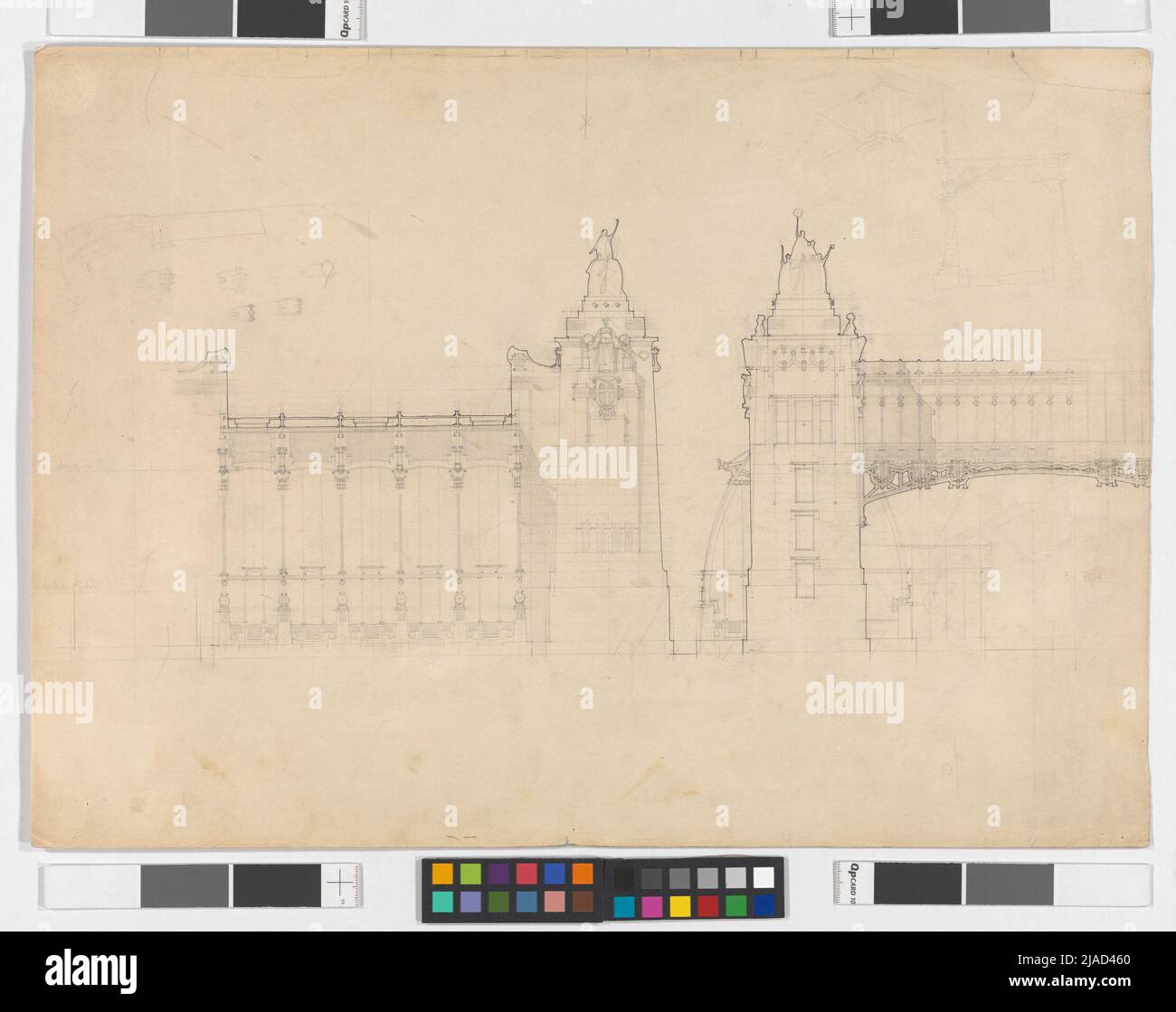 Emperor Franz Josef Stadtmuseum, preliminary competition project, open ...