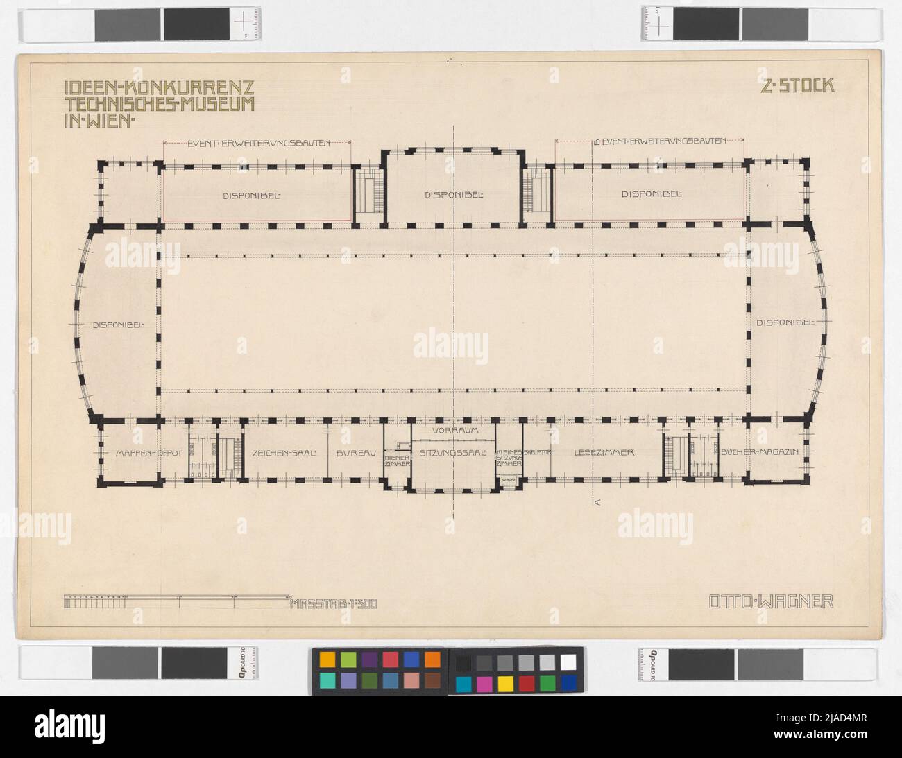 2nd floor ". Technical museum for industry and trade, floor plan first ...