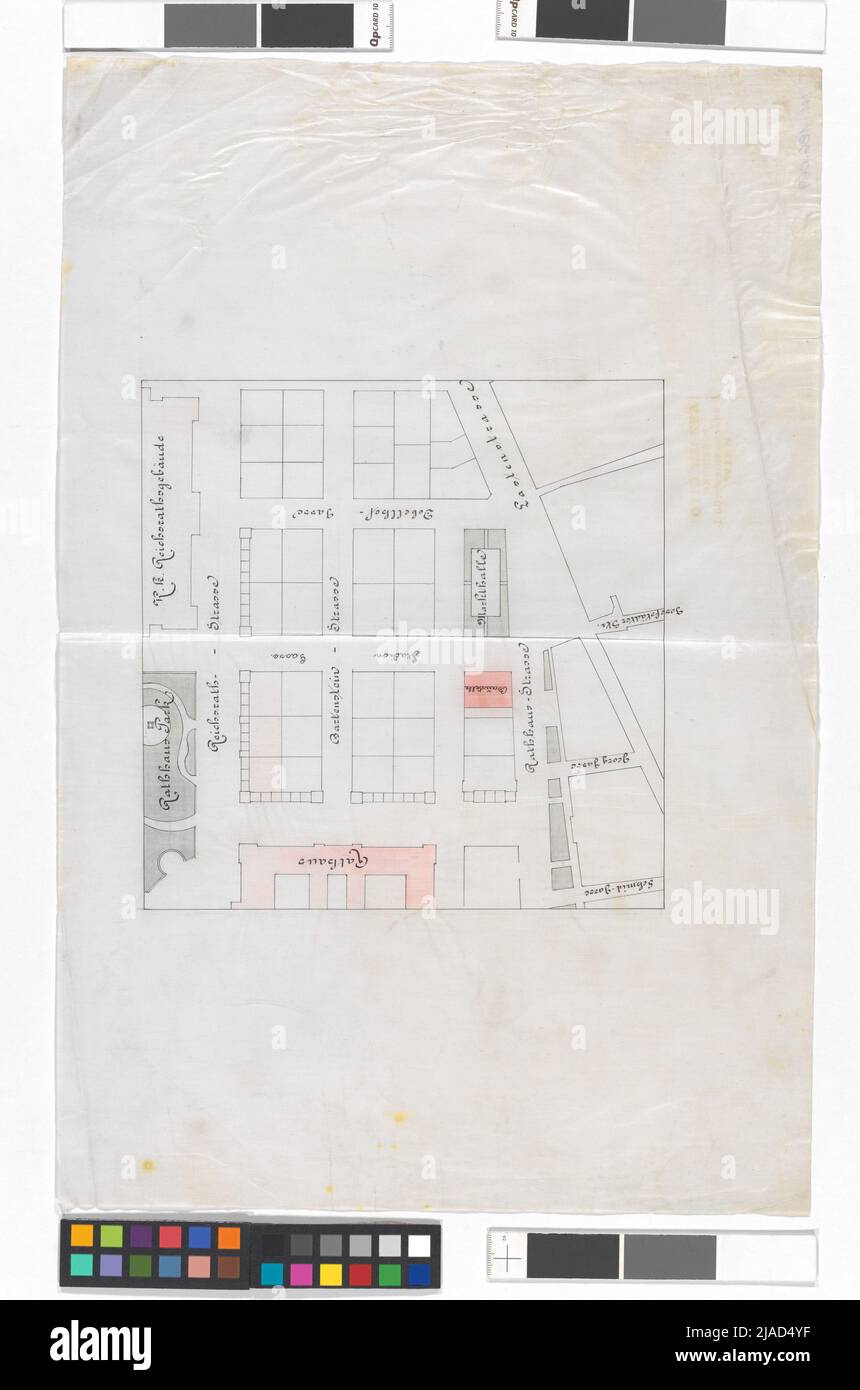 Rental house Rathausstraße 3 / Stadiongasse 10, parceling plan ...