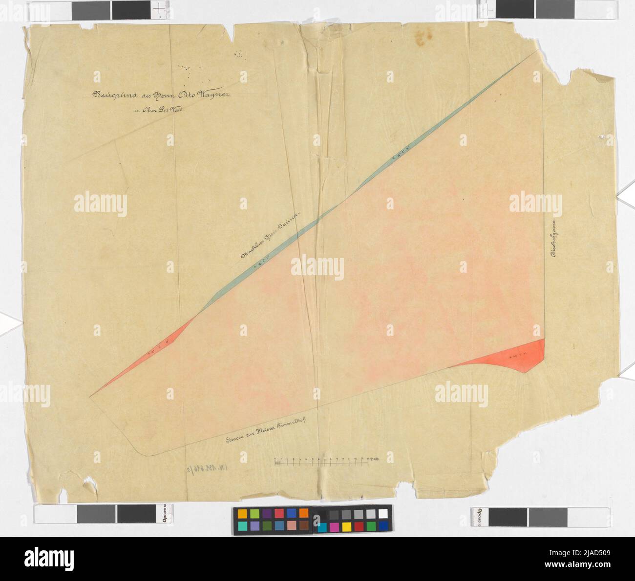 Baugrund Villa Ober St. Veit. Otto Wagner (1841—1918), formerly owned ...