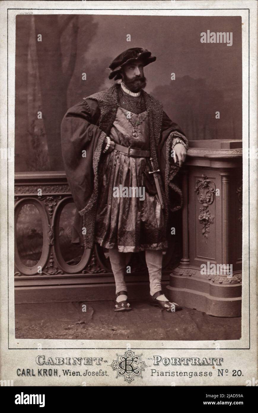 Conrad Kuchel, merchant at the Macart Festival 1879. Carl Kroh (1822 ...