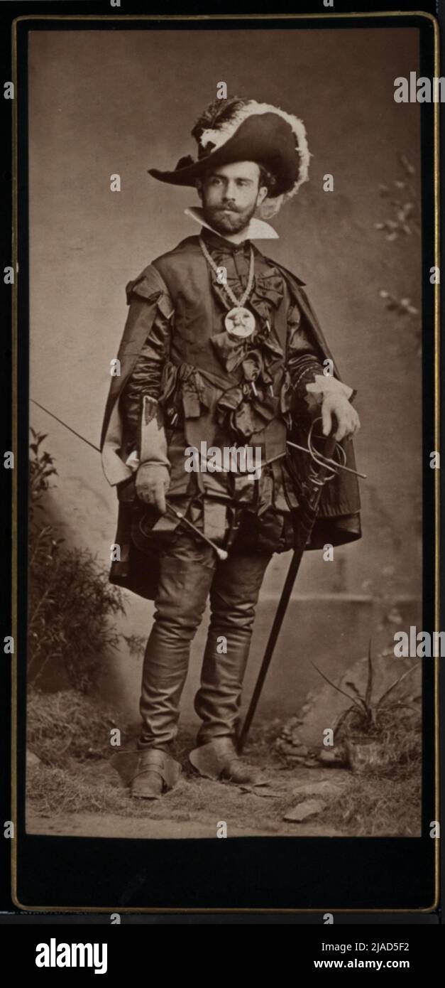 Carl Probst at the Makart Festival 1879, group "artist". Unknown ...