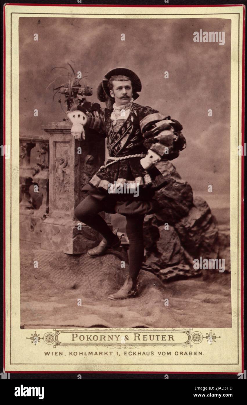 Josef Hellmessberger jun., Young citizen at the Makart Festival 1879 ...