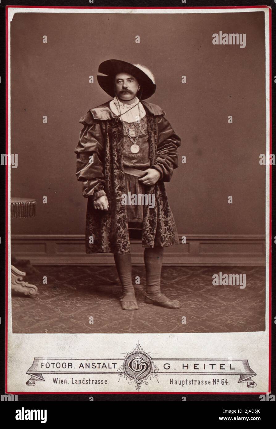 Anton Linsmayer, master binder at the Macart Festival 1879. Gustav ...