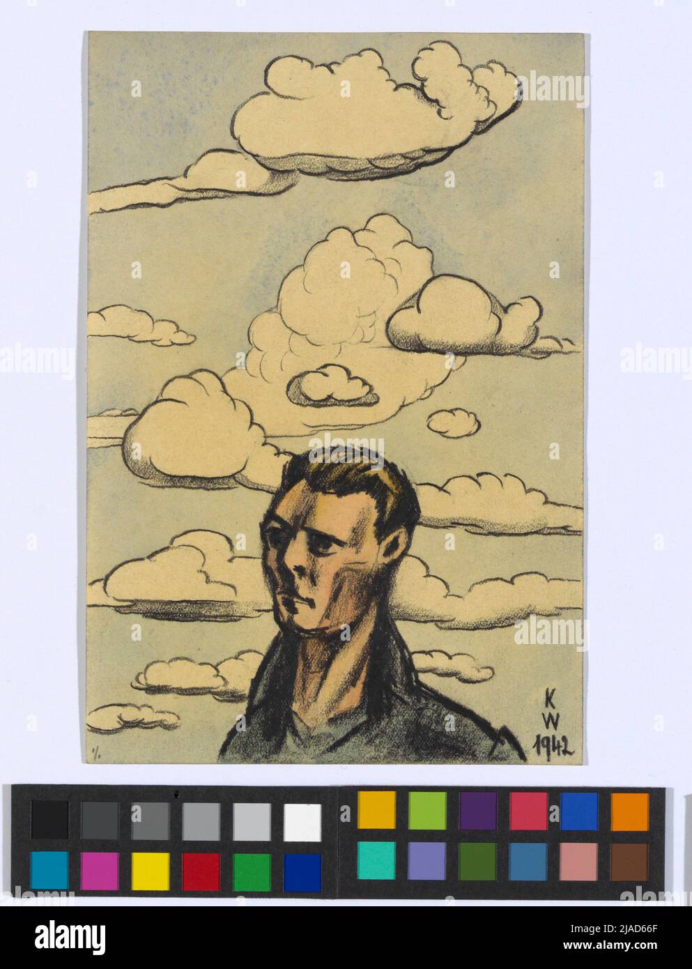 Sommer - the man of forty "; from:" The 150 sheets ". Karl Wiener (1901 ...