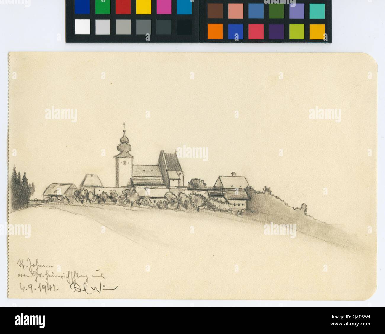 St. Johann von Gr. Heinrichschlag from (nö). Karl Wiener (1901-1949 ...