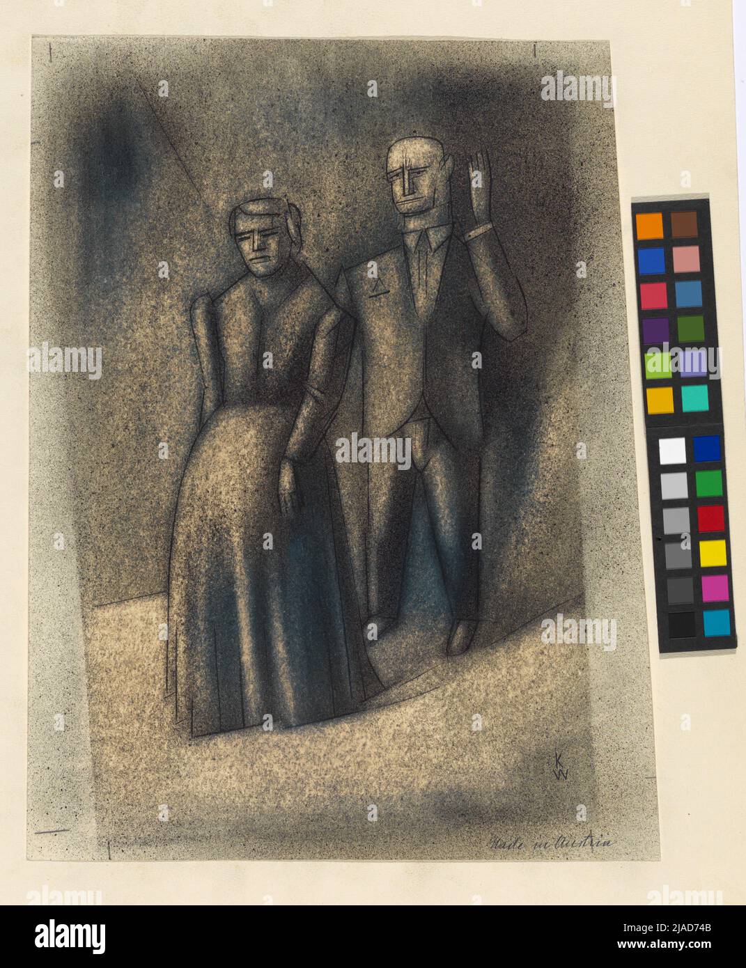 Rejected ". Karl Wiener (1901-1949), artist Stock Photo - Alamy