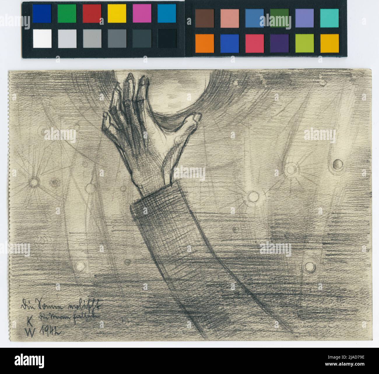 The sun goes out, the stars fall. ". Karl Wiener (1901-1949), artist ...