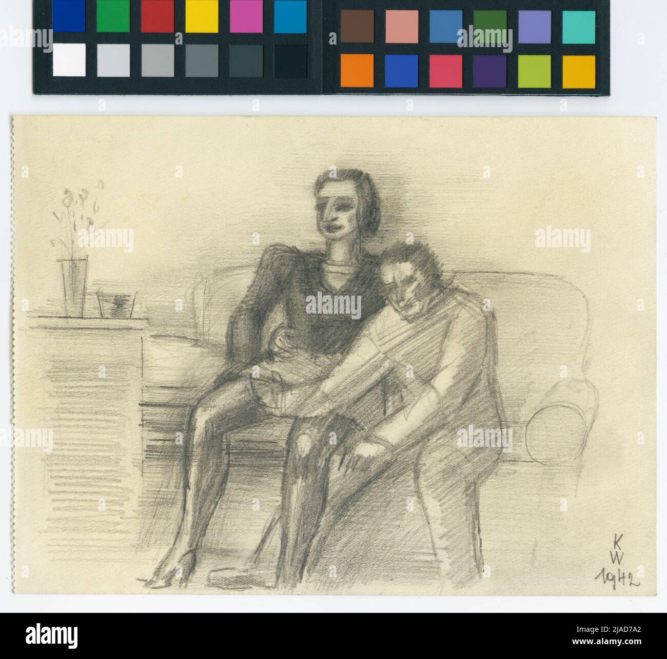 Untitled. Karl Wiener (1901-1949), artist Stock Photo - Alamy