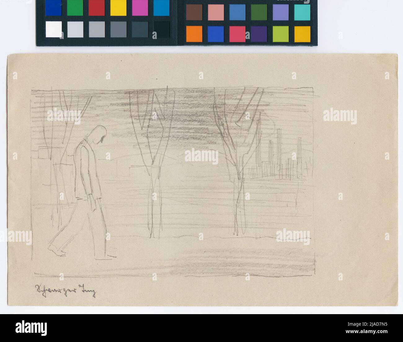 Man pacing drawing hi-res stock photography and images - Alamy