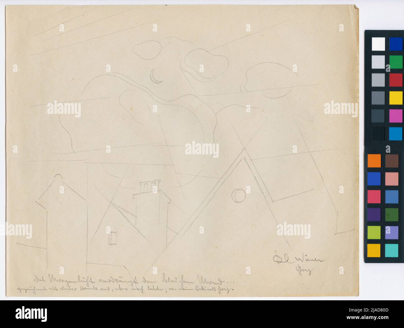 The morning light displaces the bleaching moon ... ". Karl Wiener (1901 ...
