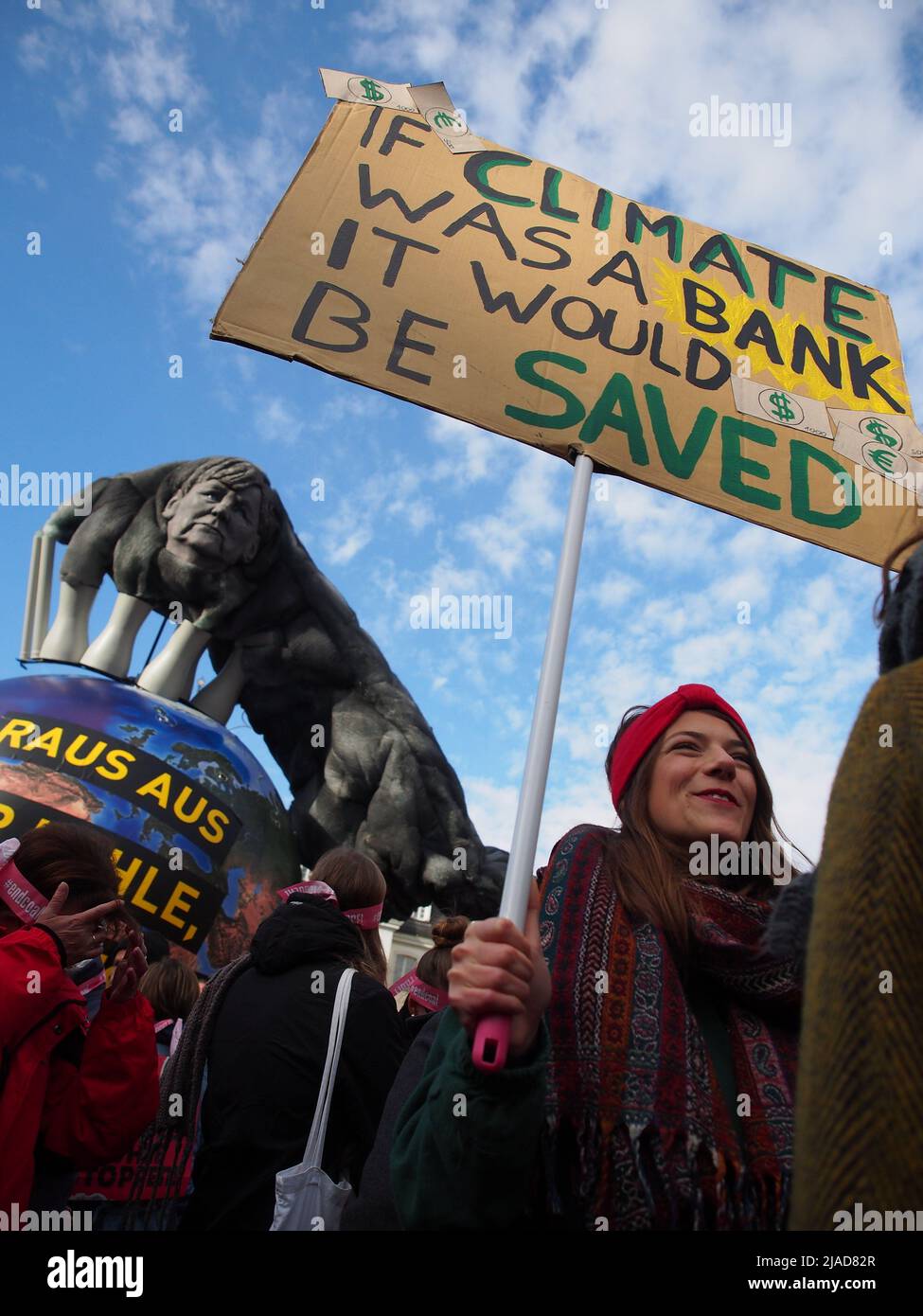 With the motto "keep coal in the ground" thousands of activists took to ...