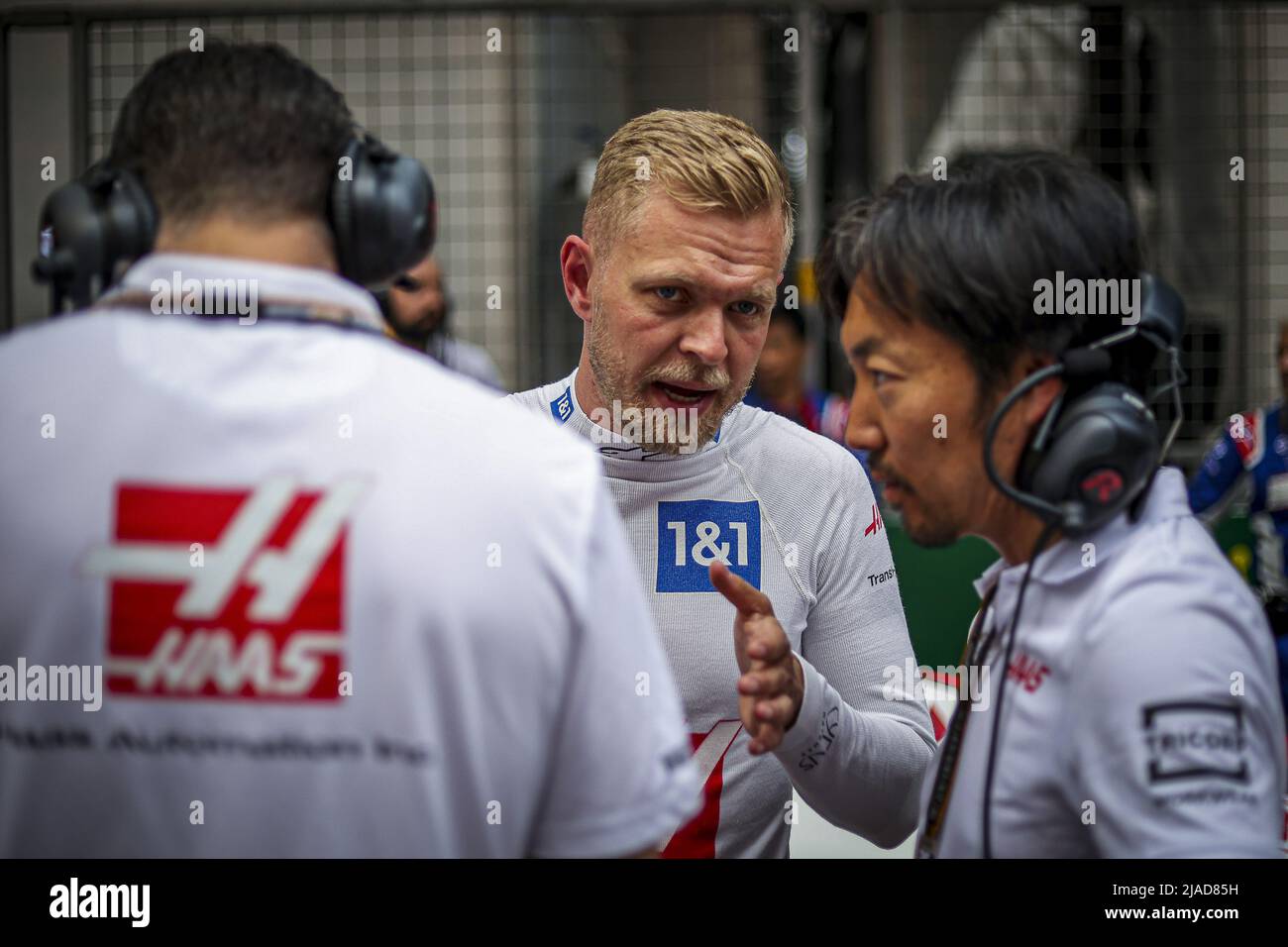 MAGNUSSEN Kevin (den), Haas F1 Team VF-22 Ferrari, portrait during the ...